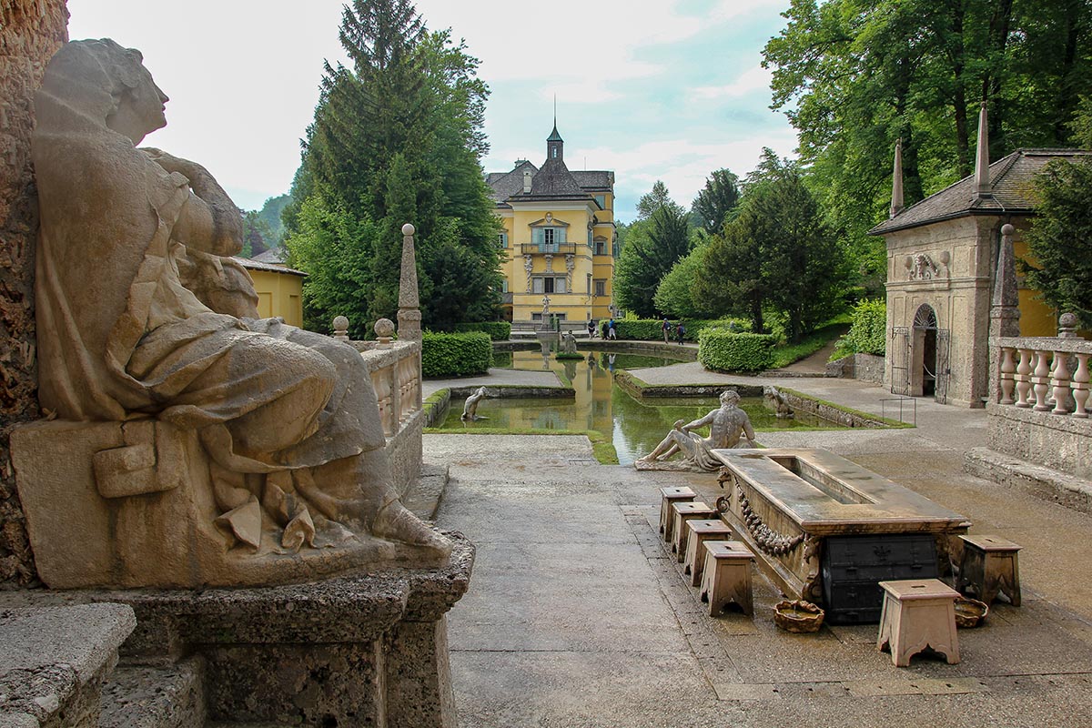 Visiting the Hellbrunn Palace & Trick Fountains - PlacesofJuma