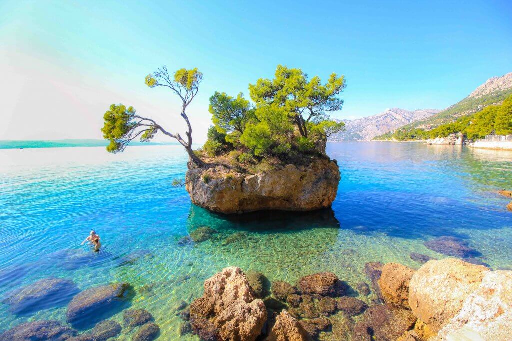 Punta Rata Beach: A Paradise Beach in Brela - PlacesofJuma