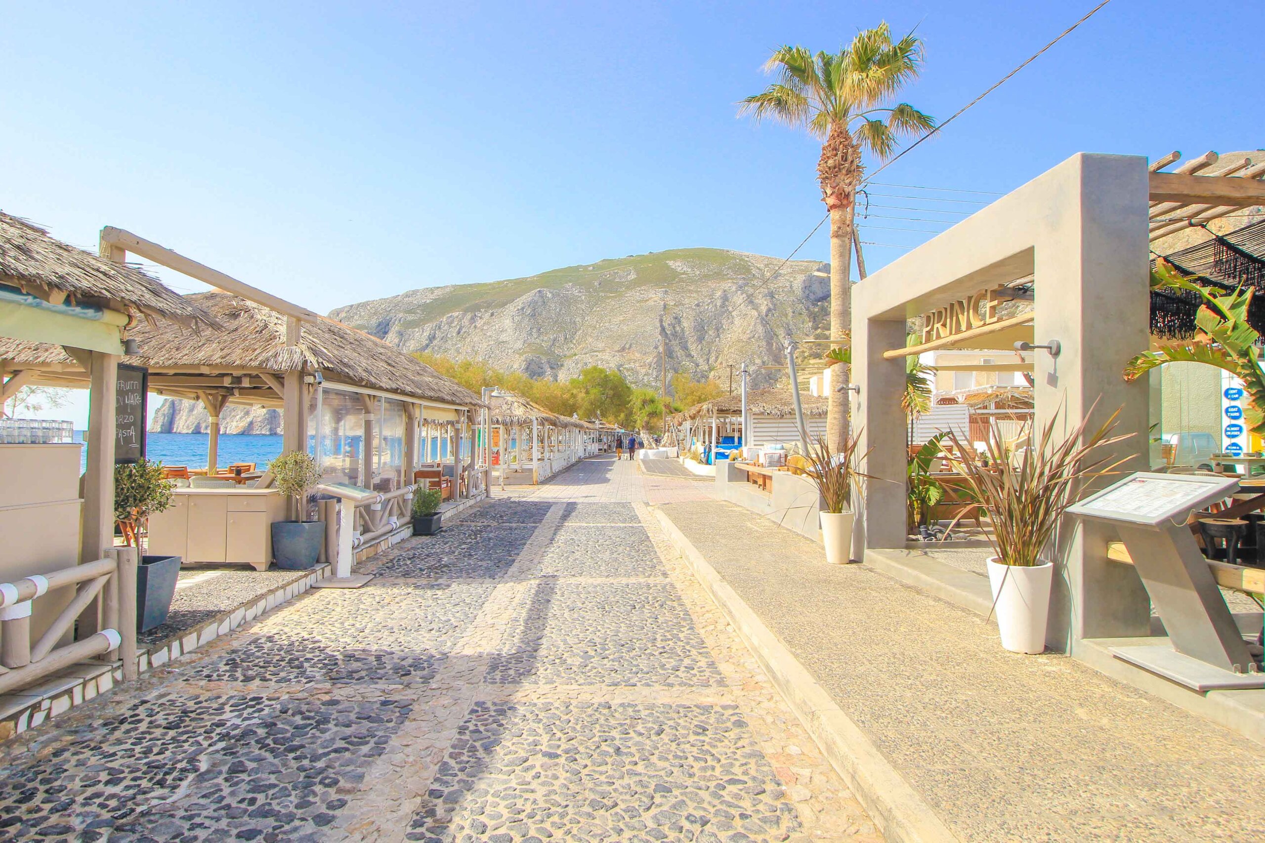 Kamari, Santorini: Alle Tipps zum Kamari Beach! - PlacesofJuma